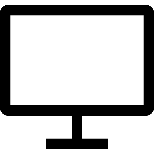 Screen desktop icon svg png free download