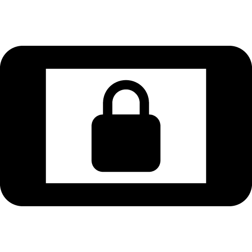 Screen lock landscape icon svg png free download