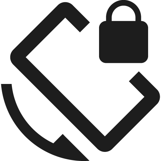 Screen lock rotation icon svg png free download - 2