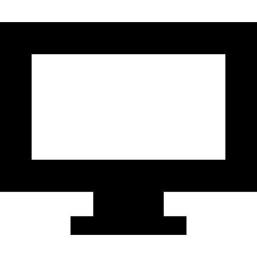 Screen icon svg png free download