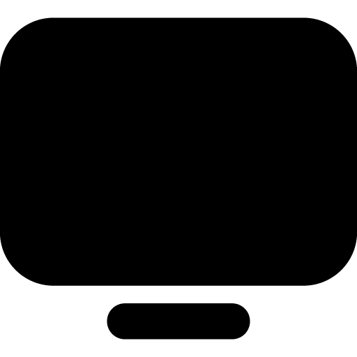 Screen icon svg png free download - 4