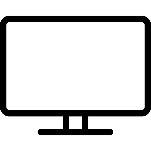 Screen icon svg png free download - 5