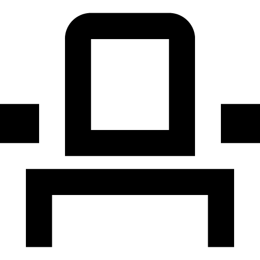 Seat outline icon svg png free download