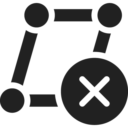 Select object skew dismiss icon svg png free download