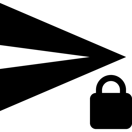 Send lock icon svg png free download