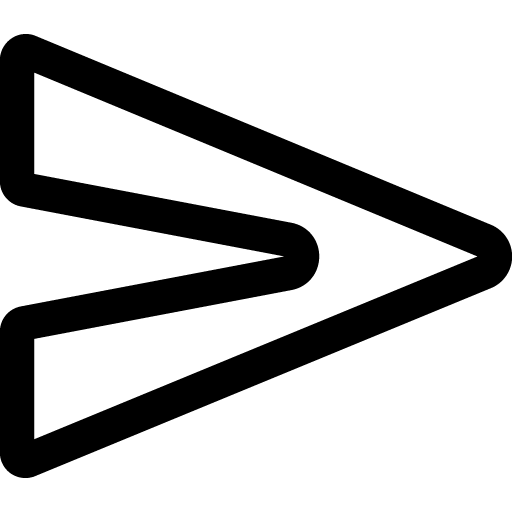 Send outline icon svg png free download