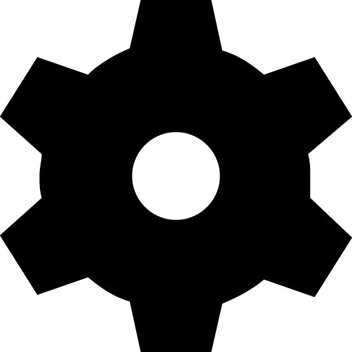 Settings glyph icon svg png free download