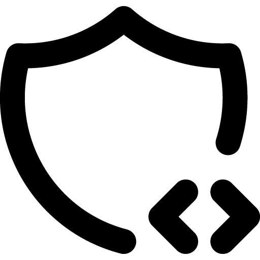 Shield code icon svg png free download