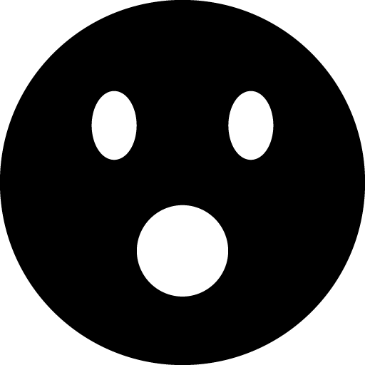 Shocked icon svg png free download - 2