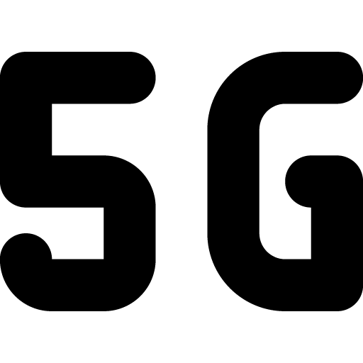 Signal 5g icon svg png free download