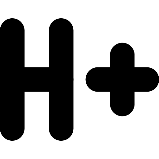 Signal h plus icon svg png free download