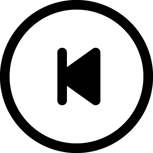 Skip start circle icon svg png free download