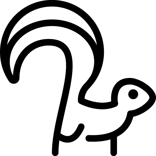 Skunk icon svg png free download