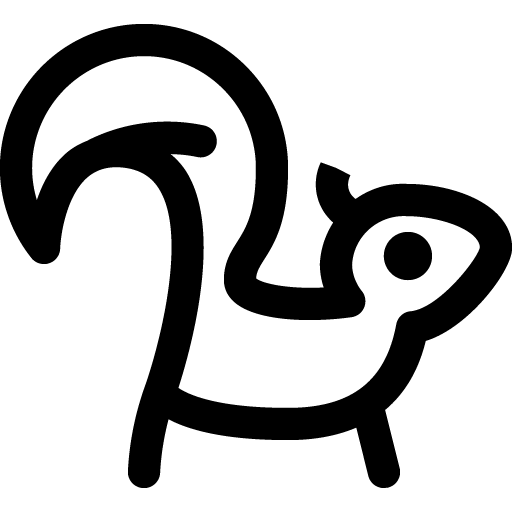 Skunk icon svg png free download - 2