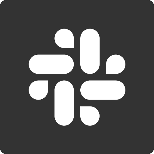 Slack square icon svg png free download