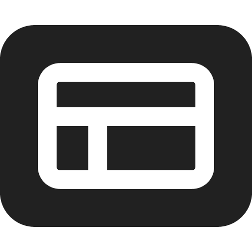 Slide layout icon svg png free download