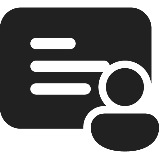 Slide text person icon svg png free download