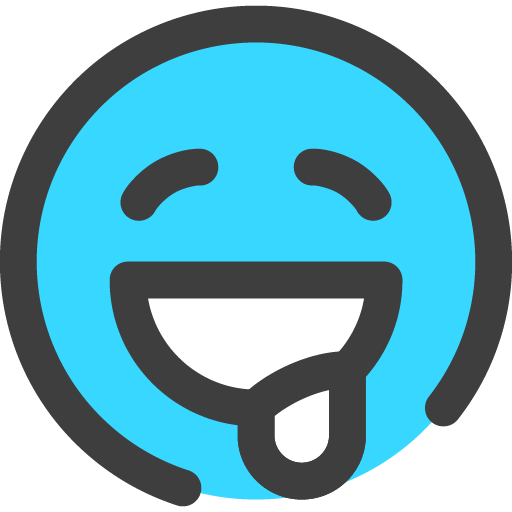 Smiley drool icon svg png free download
