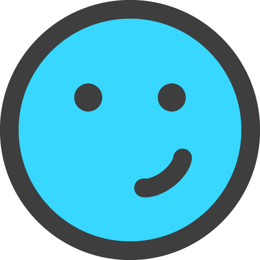 Smiley smirk icon svg png free download