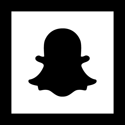 Snapchat square icon svg png free download