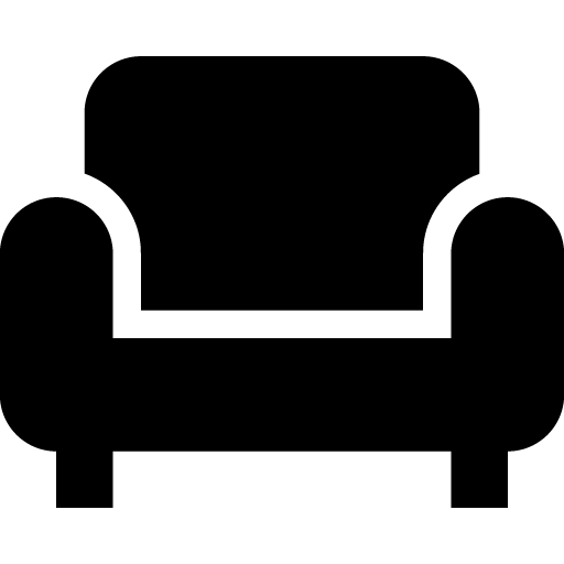 Sofa single icon svg png free download