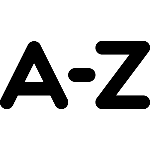 Sort alphabetically icon svg png free download