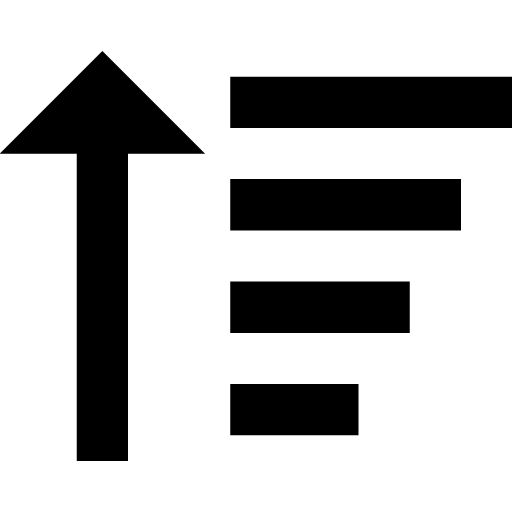 Sort up icon svg png free download - 3