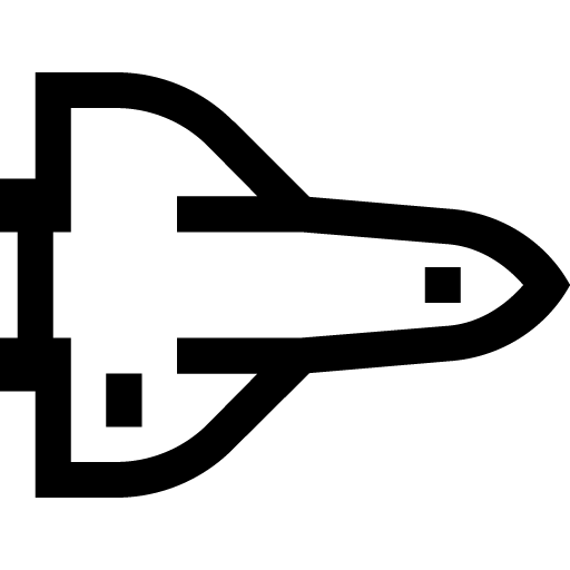 Space shuttle icon svg png free download - 2