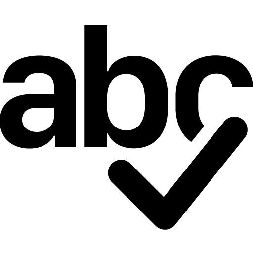 Spellcheck icon svg png free download - 3