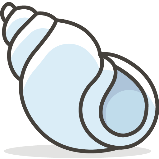 Spiral shell icon svg png free download