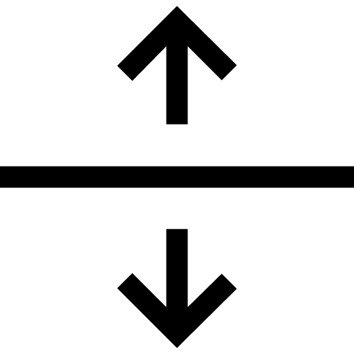 Split v icon svg png free download