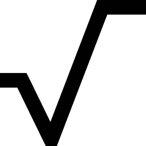 Square Root Alt Icon