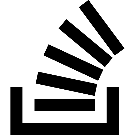 Stack overflow icon svg png free download - 5