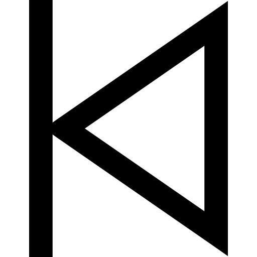 Step backward icon svg png free download - 2