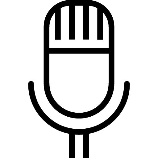 Studio microphone icon svg png free download