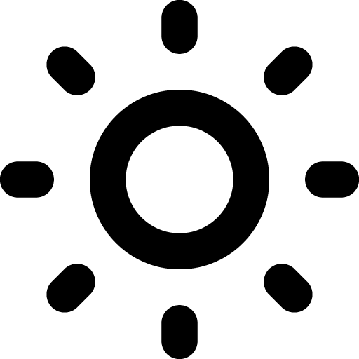 Sun icon svg png free download - 12