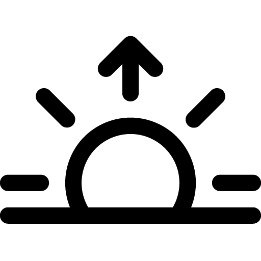 Sunrise icon svg png free download - 3