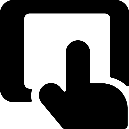 Tablet touch icon svg png free download - 3