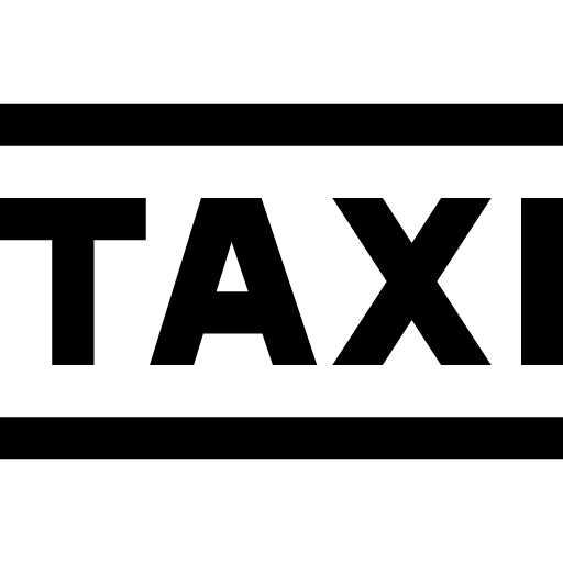 Taxi icon svg png free download - 6