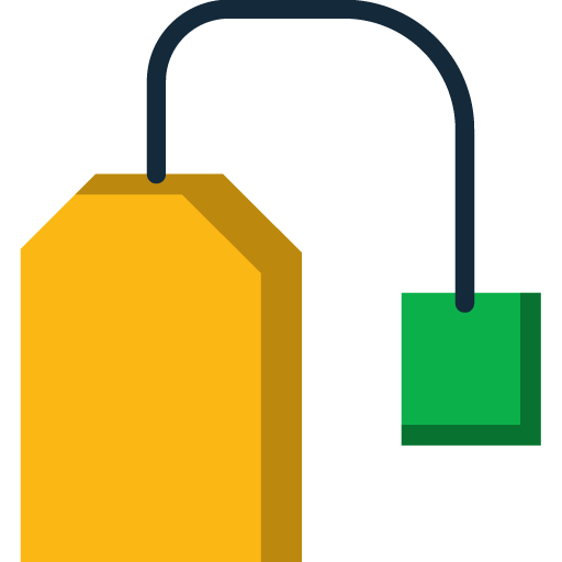 Tea bag icon svg png free download