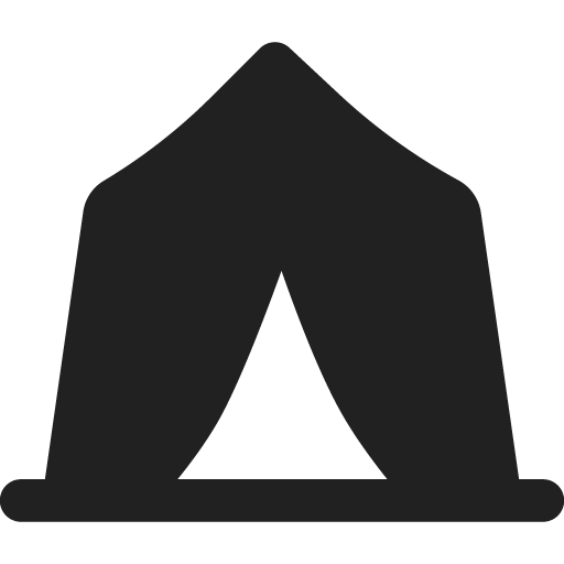 Tent icon svg png free download