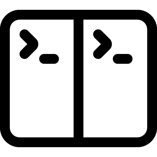 Terminal split icon svg png free download