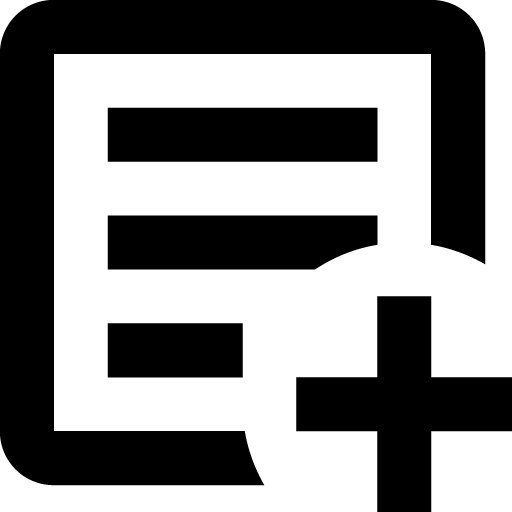 Text box plus outline icon svg png free download