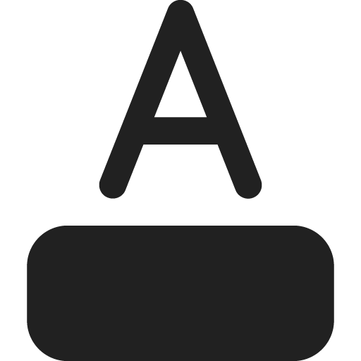 Text color icon svg png free download - 3