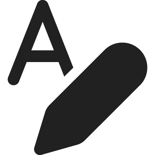 Text edit style icon svg png free download