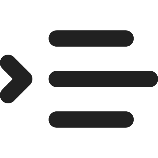 Text indent increase ltr icon svg png free download