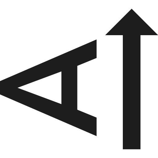 Text rotate up icon svg png free download