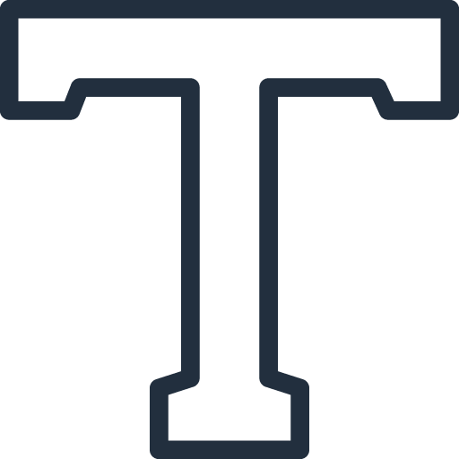 Text style icon svg png free download - 2