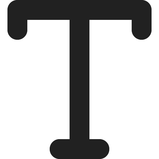 Text t icon svg png free download