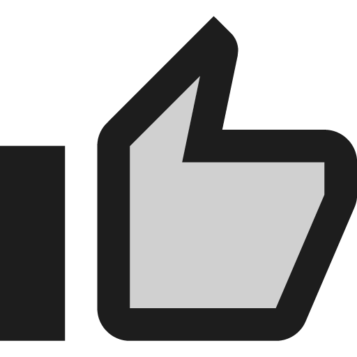 Thumb up alt icon svg png free download